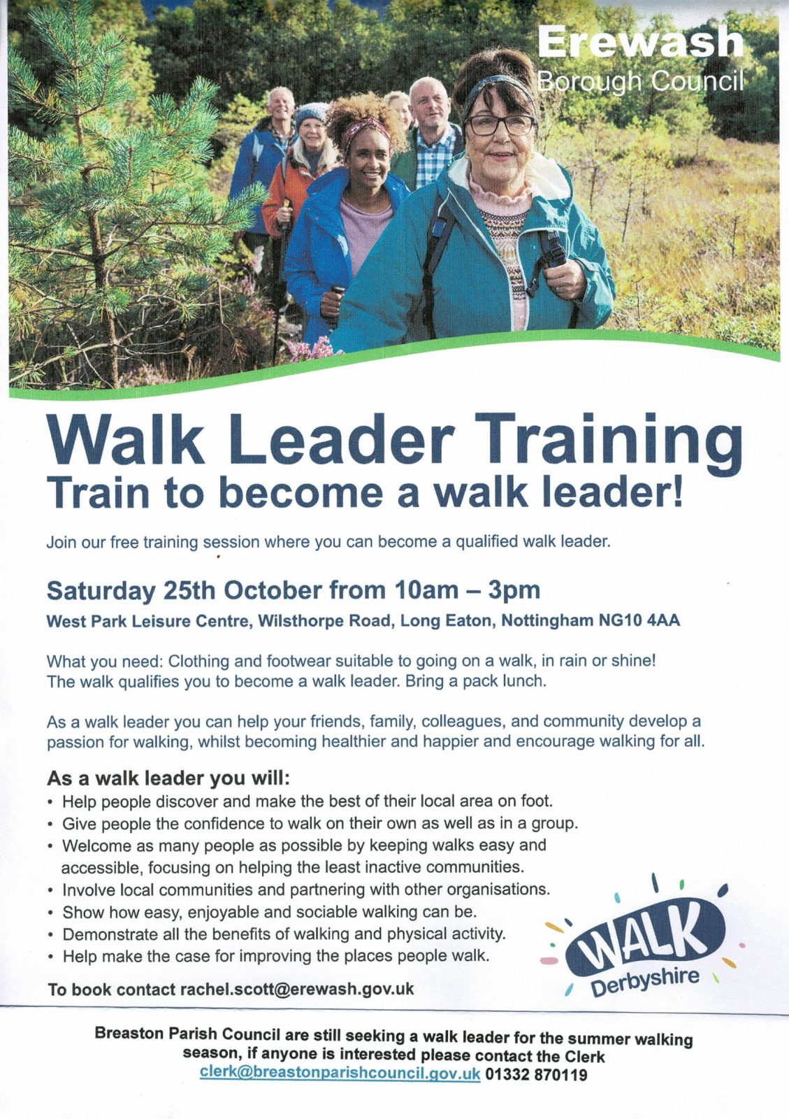 Would you like to be a Walk Leader
